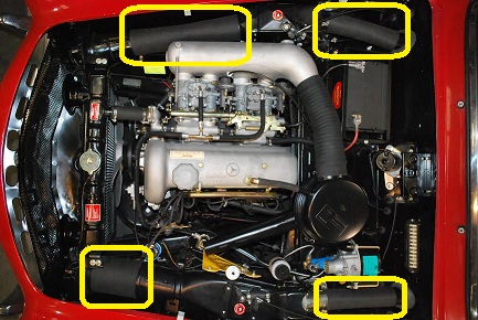 Bud's Benz : Catalog : 190 SL : P - Heater System